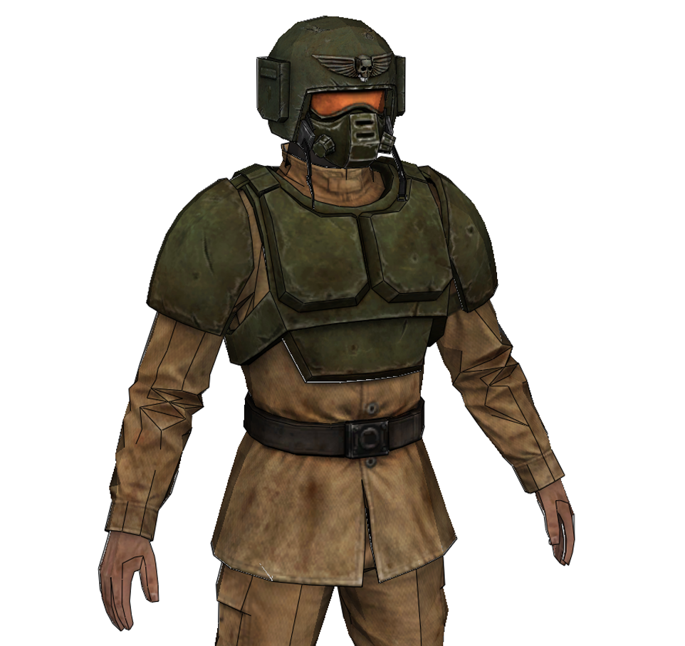 Cadian Imperial Guard (Shock Trooper) Armor Cosplay EVA Foam Pepakura – Heroesworkshop