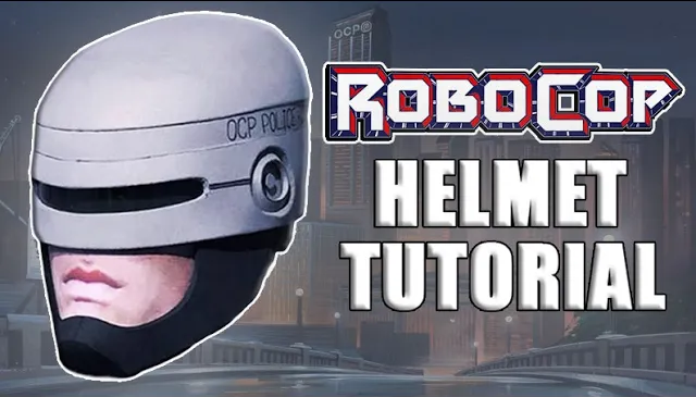 RoboCop Helmet Tutorial - EVA Foam Cosplay – Heroesworkshop