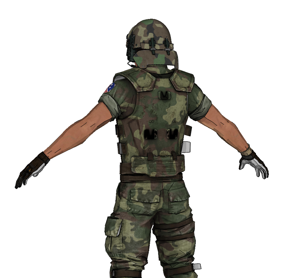 Aliens Colonial Marines Armor Cosplay EVA Foam Pepakura File Templates ...