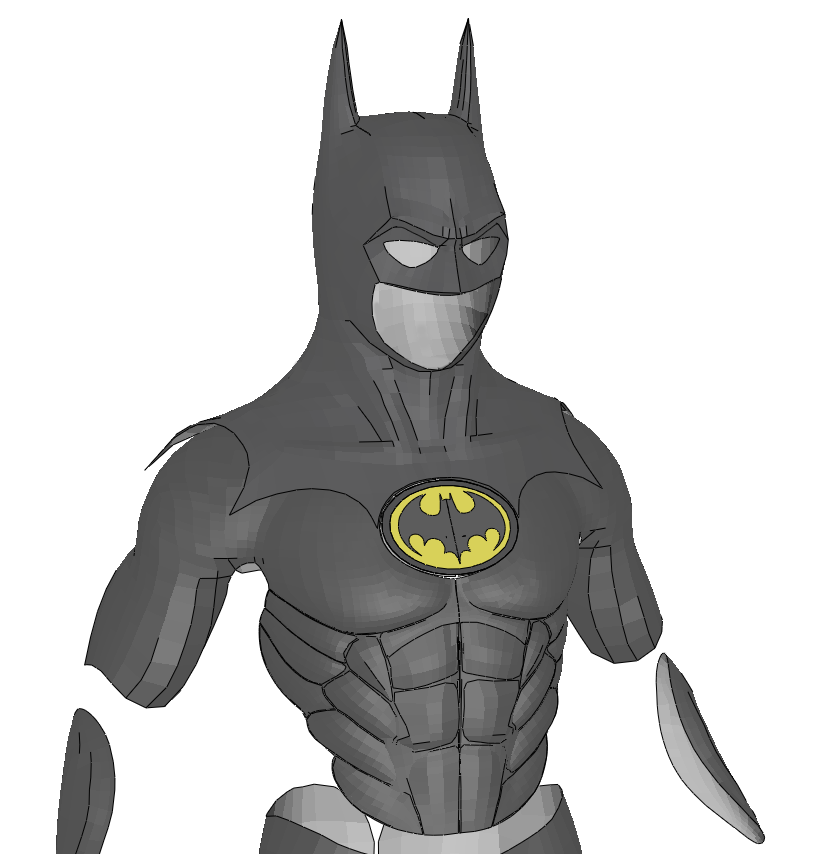 Batman (1989) Cosplay EVA Foam Pepakura File Templates – Heroesworkshop