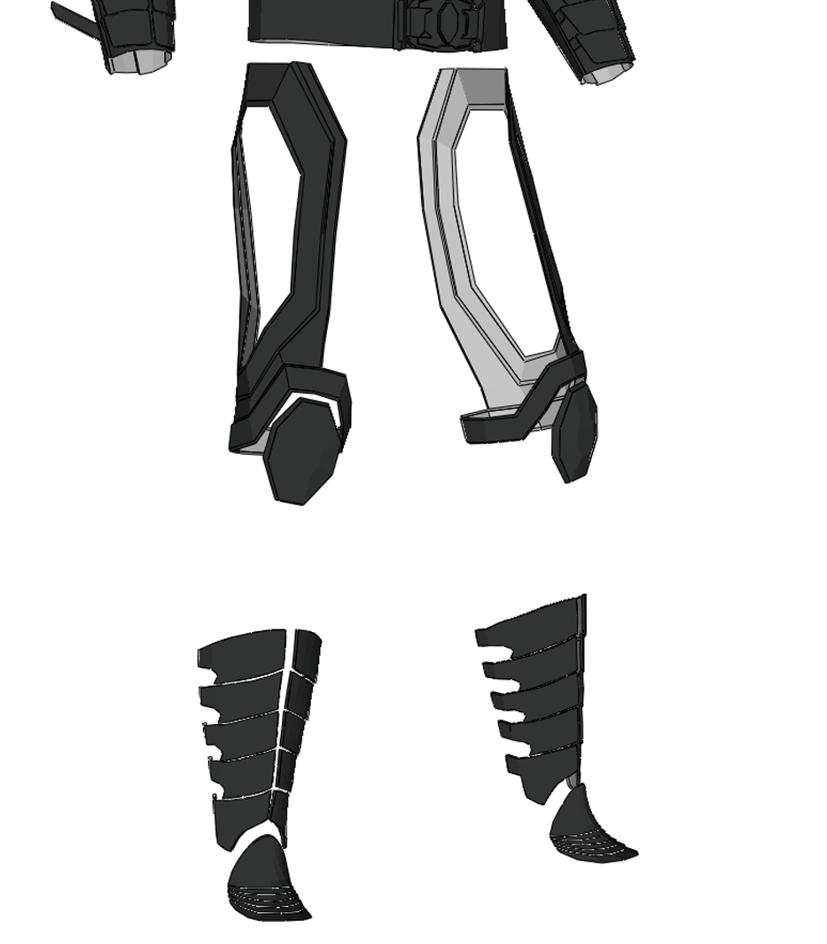 Batman (Flash Movie) Armor Cosplay EVA FOAM Pepakura File Templates DI ...