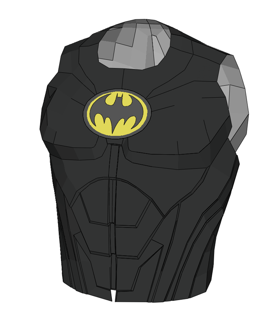 Batman (Flash Movie) Armor Cosplay EVA FOAM Pepakura File Templates DI ...