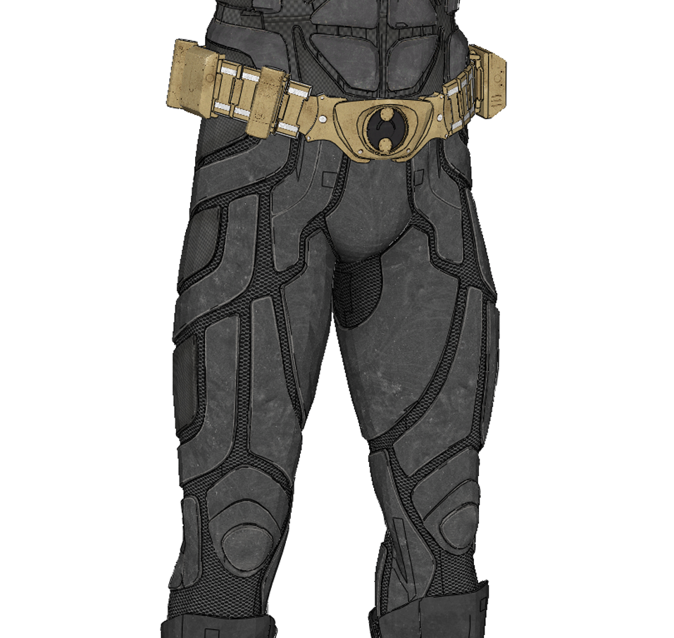 Batman - The Dark Knight Armor Cosplay EVA Foam Pepakura File Template ...