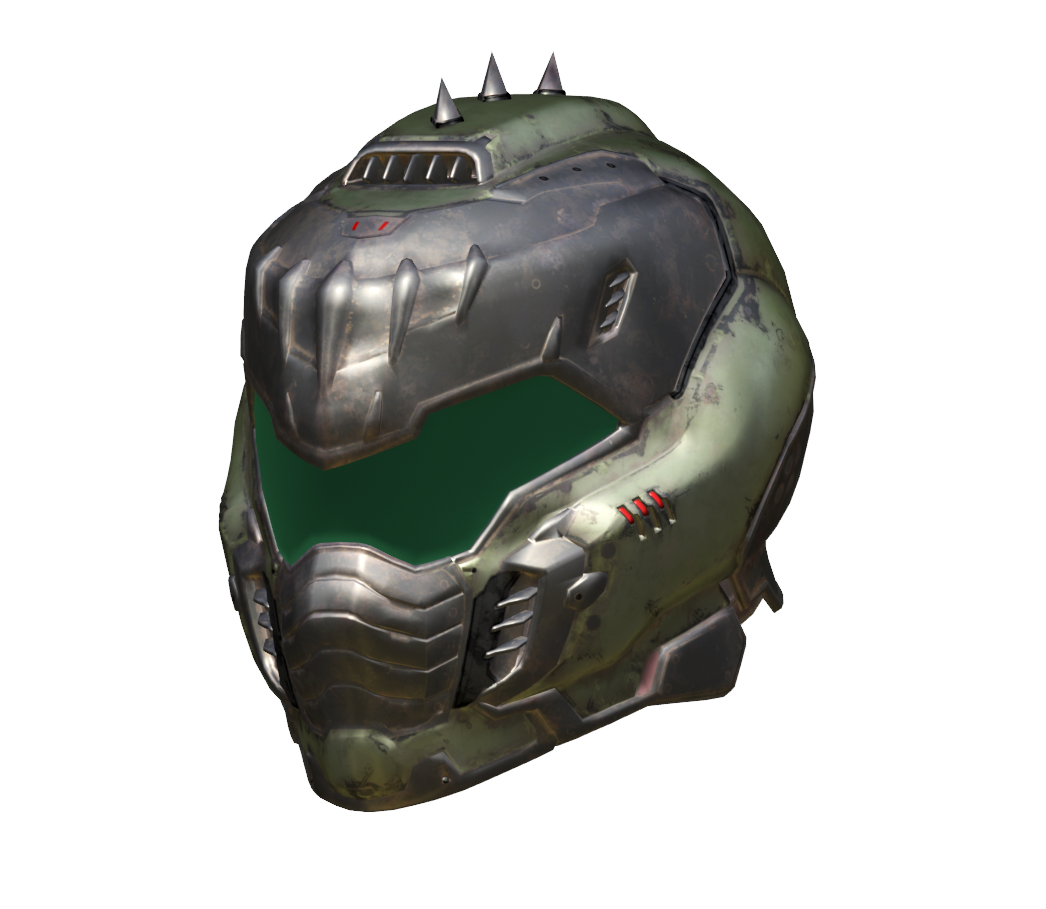 Doom Slayer Helmet 3D Print STL Files DIY - Doom: The Dark Ages ...
