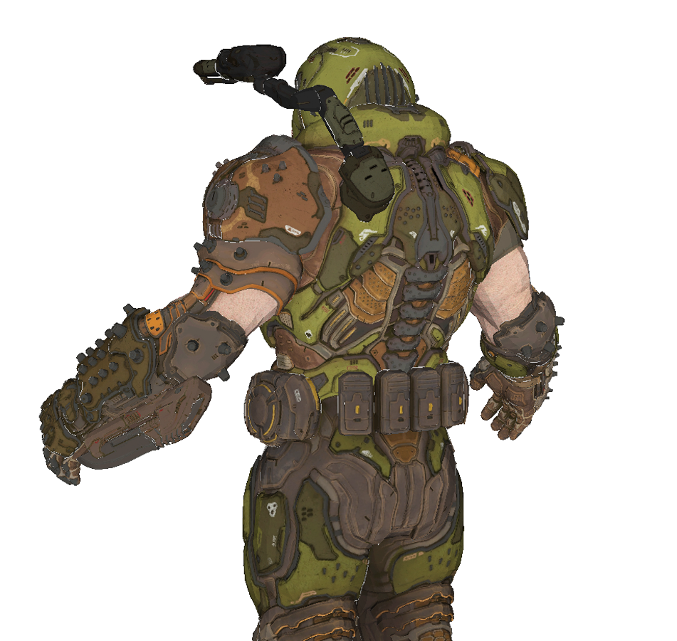 Doom Eternal Slayer Armor EVA Foam Cosplay Pepakura File Templates ...