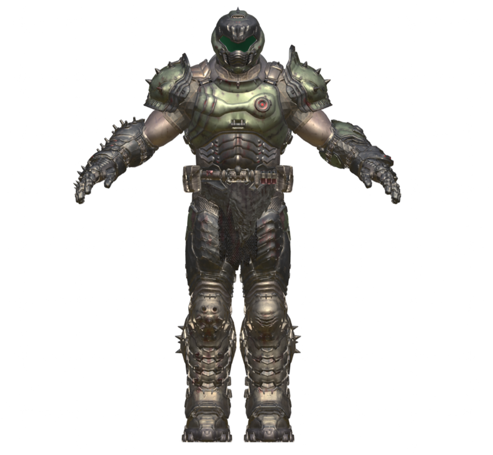 Doom Slayer Armor Cosplay EVA Foam Pepakura File Templates DIY - Doom ...