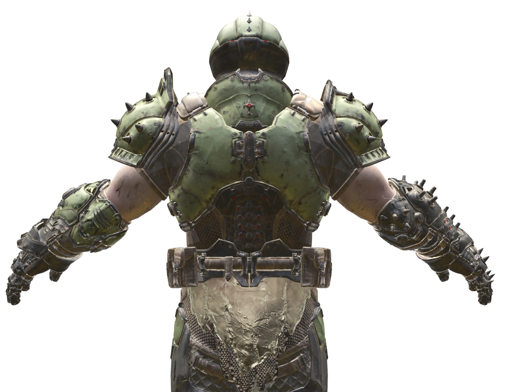 Doom Slayer Armor Cosplay EVA Foam Pepakura File Templates DIY - Doom ...