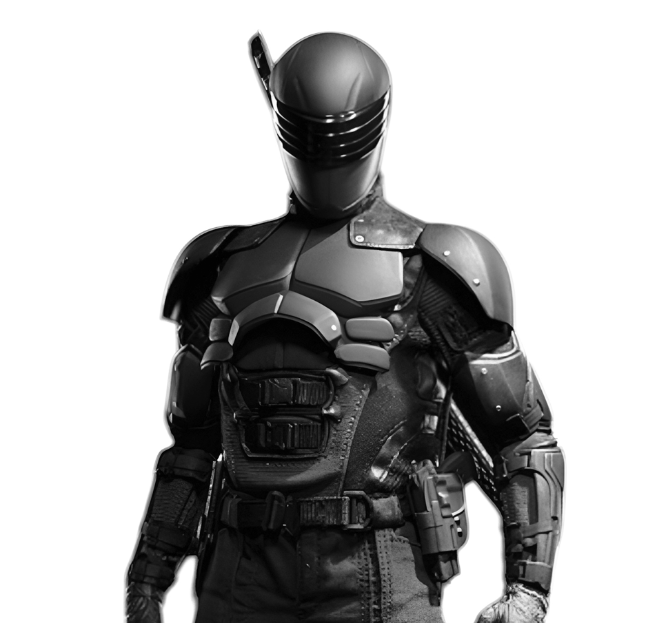 Snake Eyes Armor EVA FOAM Pepakura File Templates DIY Costume - GI JOE ...