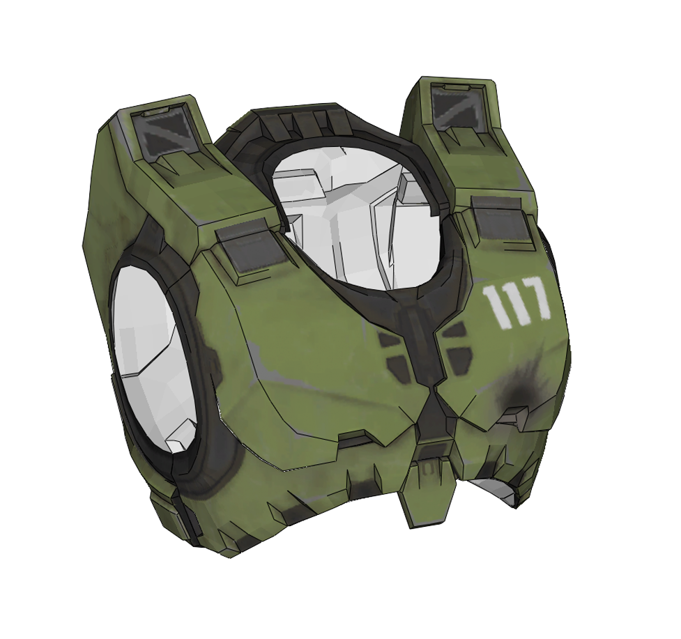 Halo Infinite Master Chief Spartan Armor Cosplay EVA Foam Pepakura Fil ...