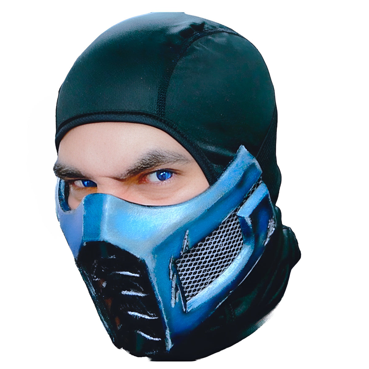 Sub-Zero Mask Foam Cosplay Pepakura File Template -Mortal Kombat (Scor ...