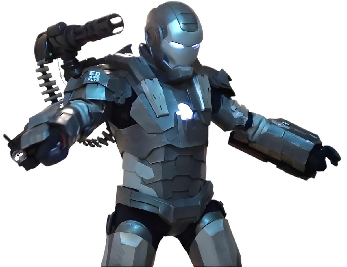 War Machine Mark 1 Armor EVA Foam Cosplay Pepakura File Templates ...