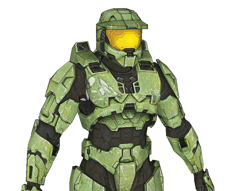 Halo 3 Master Chief Spartan Armor Cosplay EVA Foam Pepakura File Templ ...