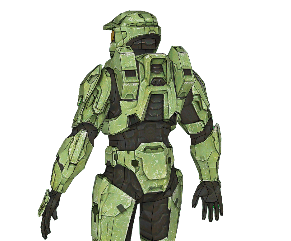 Halo 3 Master Chief Spartan Armor Cosplay EVA Foam Pepakura File Templ ...